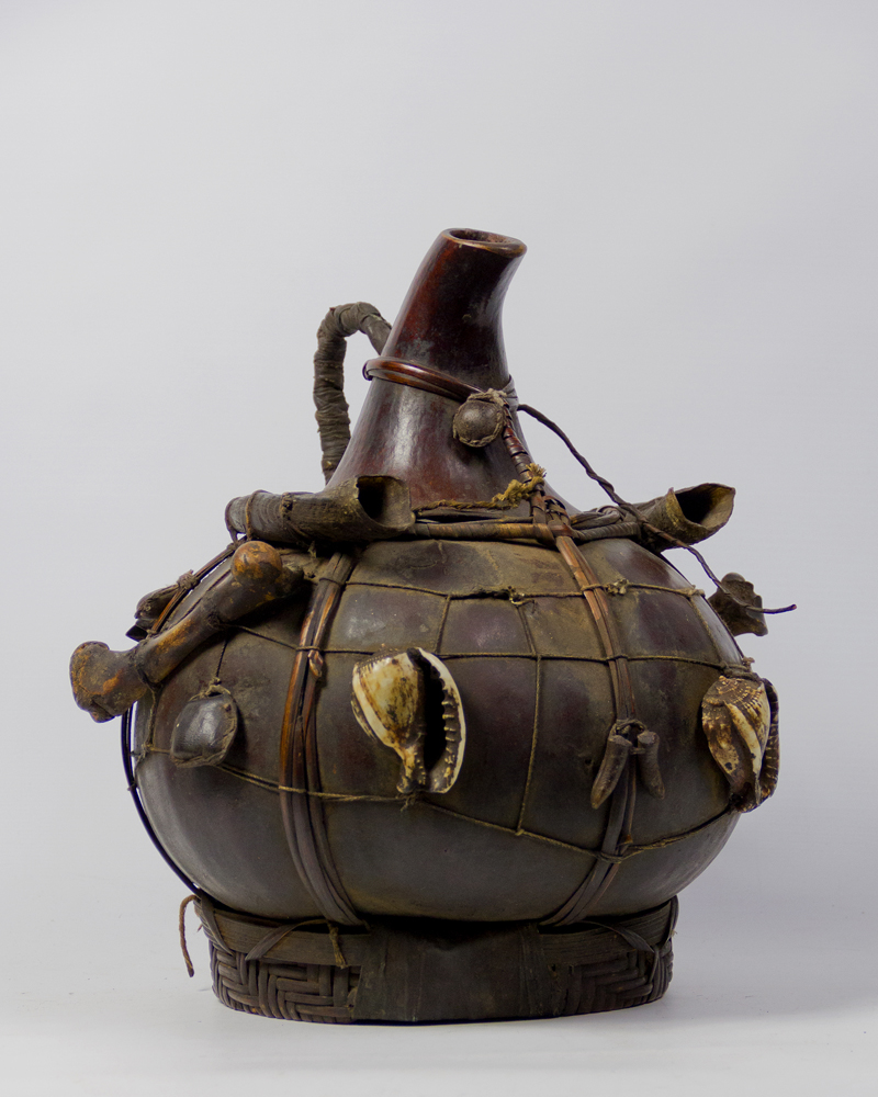Tribal Gourd Pot